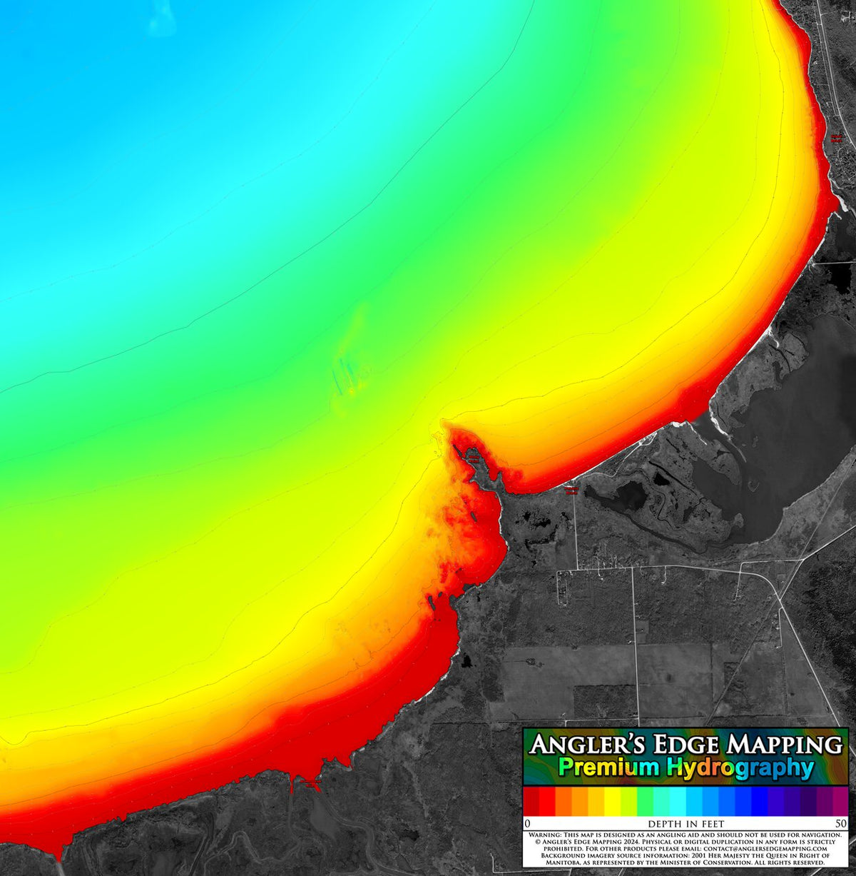 AEM Lake Winnipeg: Stony Point Map by Angler's Edge Mapping | Avenza Maps