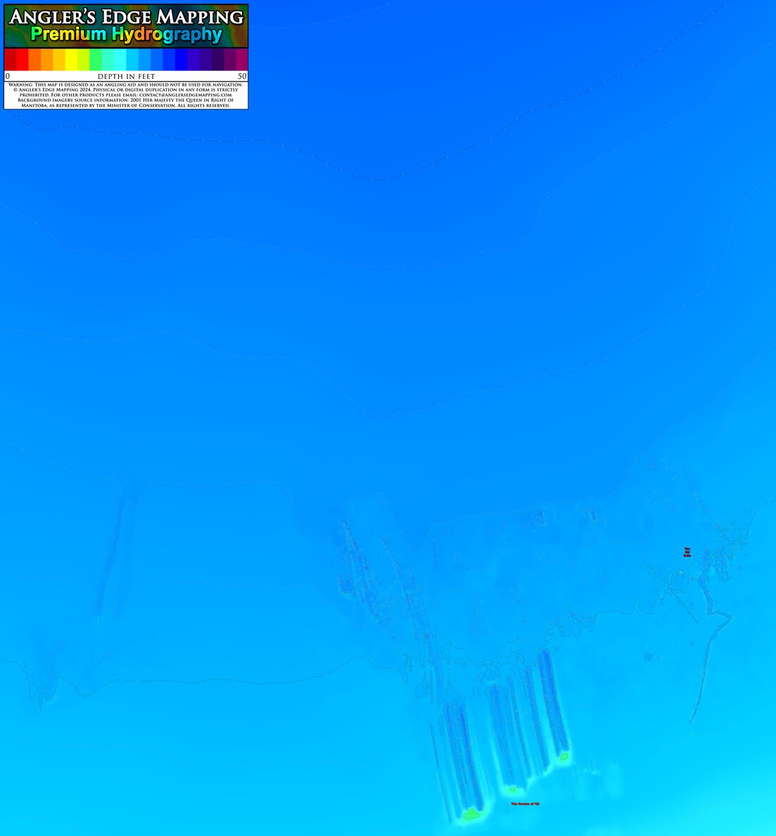 AEM Lake Winnipeg: The Old Delta - Scours of '23 Map by Angler's Edge ...