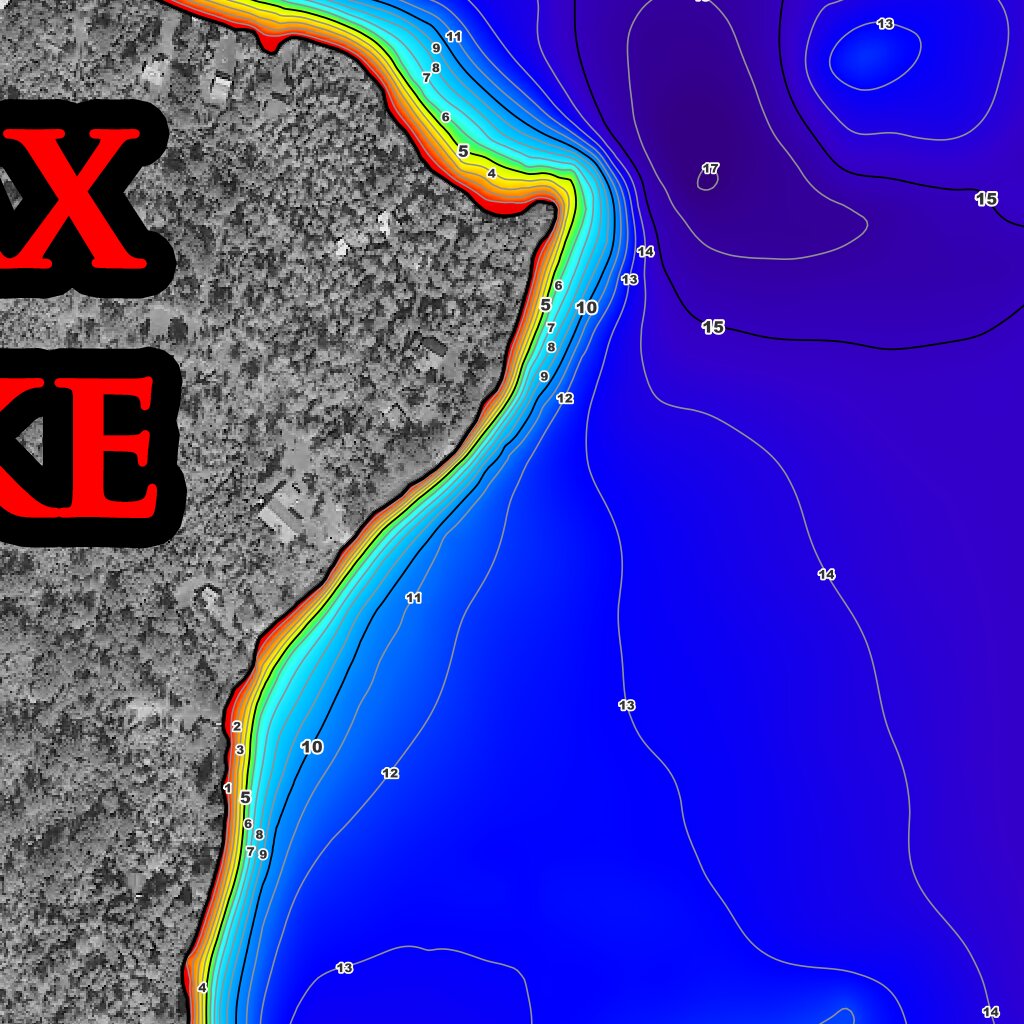 AEM Max Lake Map by Angler's Edge Mapping | Avenza Maps