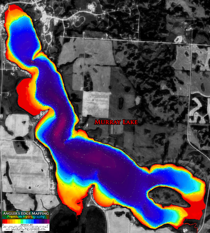 AEM Murray Lake Map by Angler's Edge Mapping | Avenza Maps