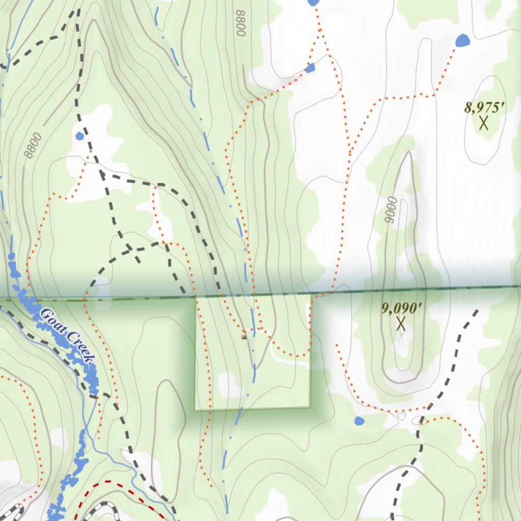 Beaver Park, Colorado 7.5 Minute Topographic Map by Apogee Mapping, Inc ...
