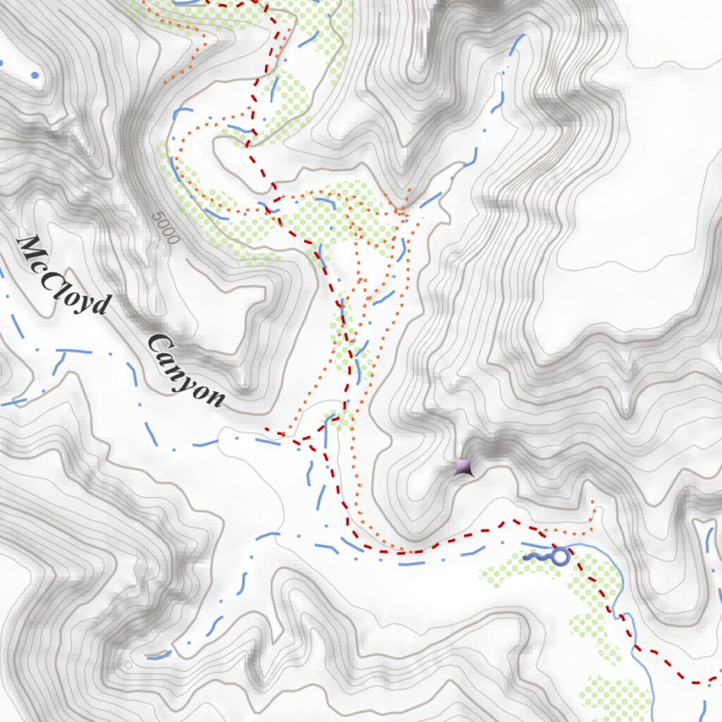 Bluff NW, Utah 7.5 Minute Topographic Map by Apogee Mapping, Inc ...
