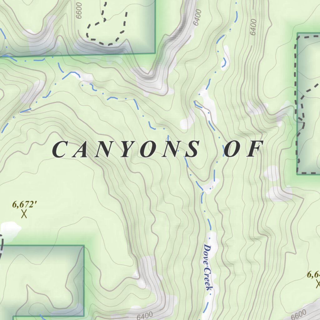 Champagne Spring, Colorado 7.5 Minute Topographic Map by Apogee Mapping ...