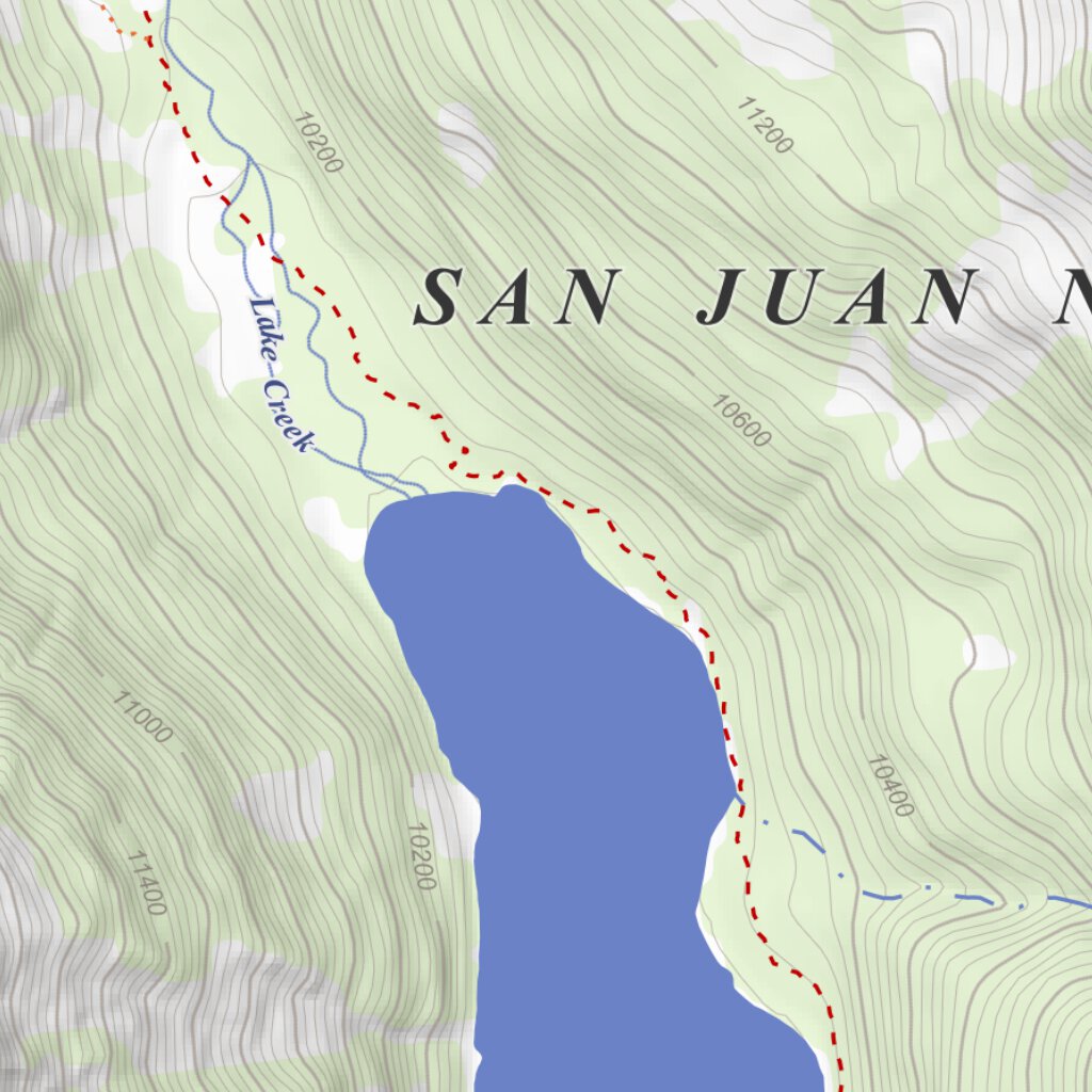 Emerald Lake, Colorado 7.5 Minute Topographic Map by Apogee Mapping ...