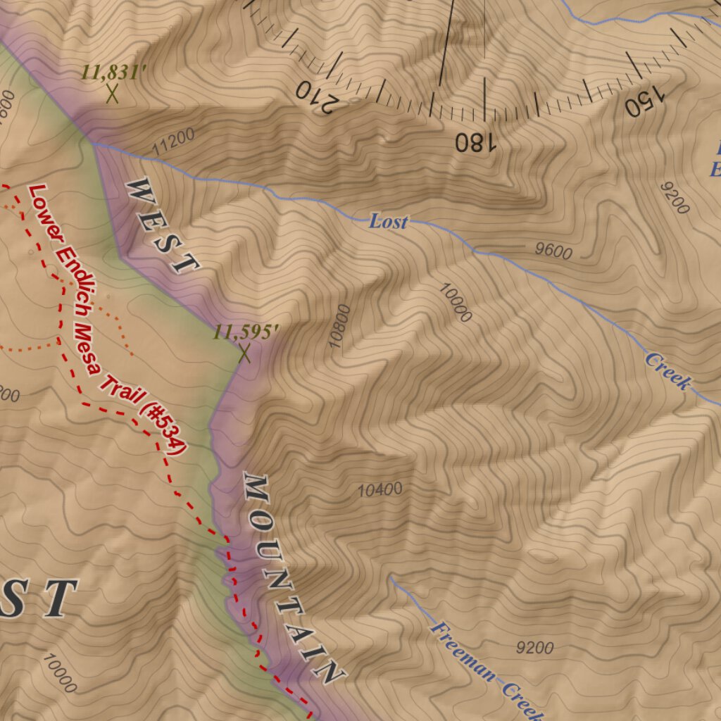 Forest Lakes, Colorado 15 Minute Topographic Map - Color Hillshade by ...