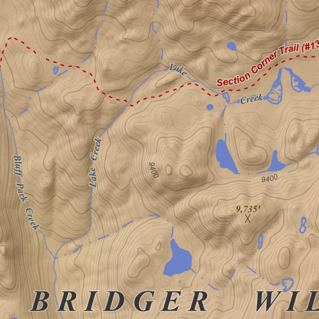 Fremont Lake North, Wyoming 7.5 Minute Topographic Map - Color ...