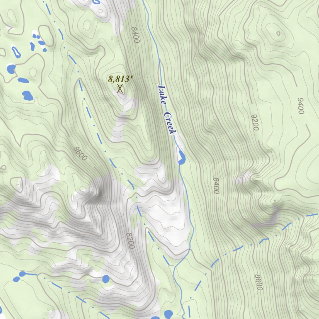 Fremont Lake North, Wyoming 7.5 Minute Topographic Map by Apogee ...