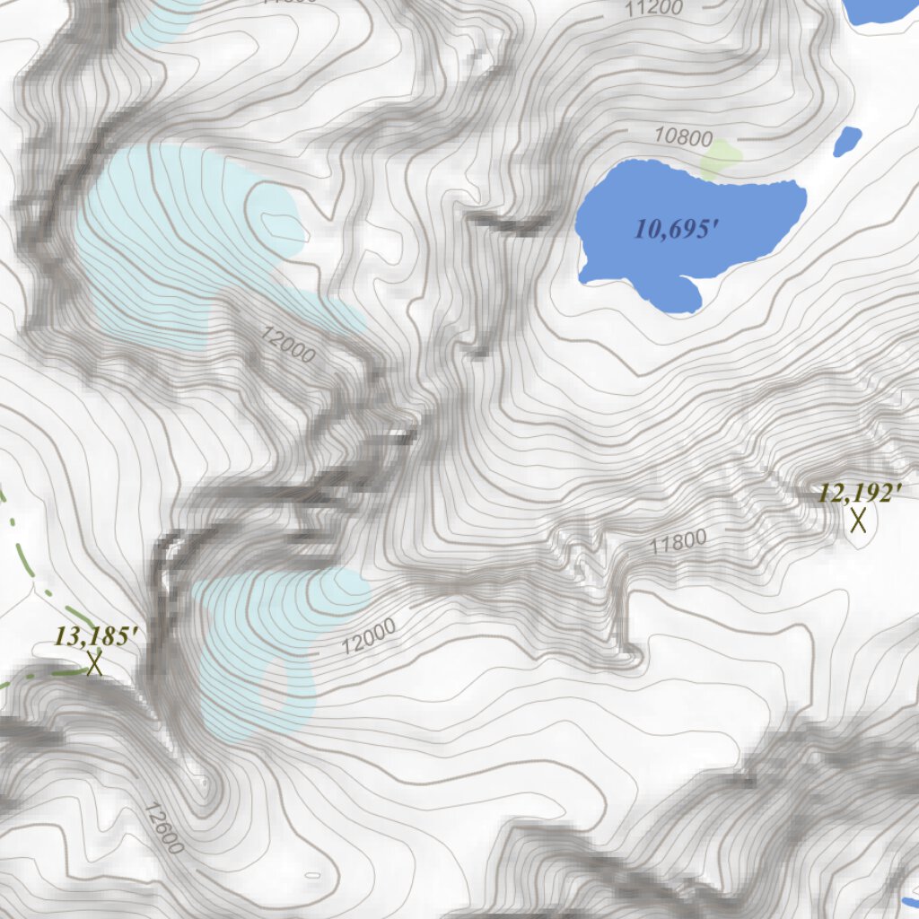 Fremont Peak North, Wyoming 7.5 Minute Topographic Map by Apogee ...