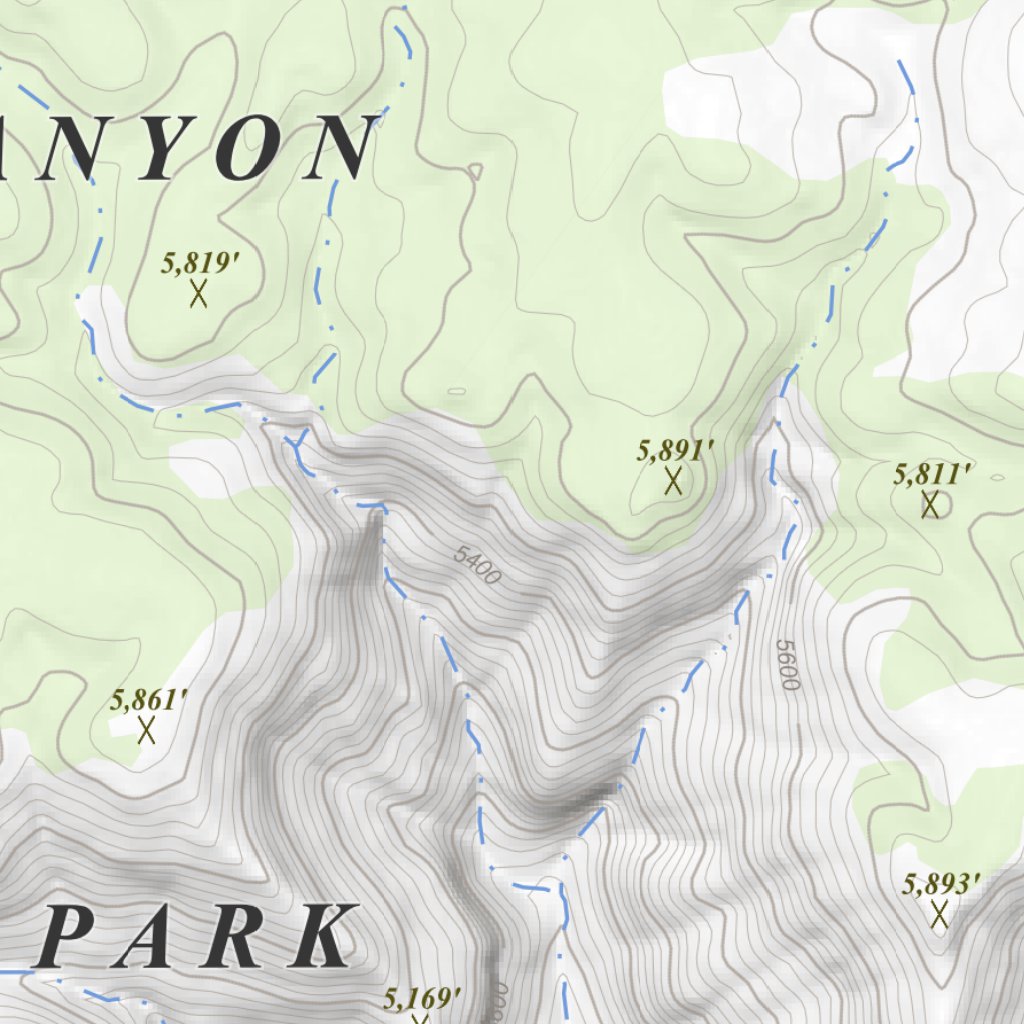 Hancock Knolls, Arizona 7.5 Minute Topographic Map by Apogee Mapping ...