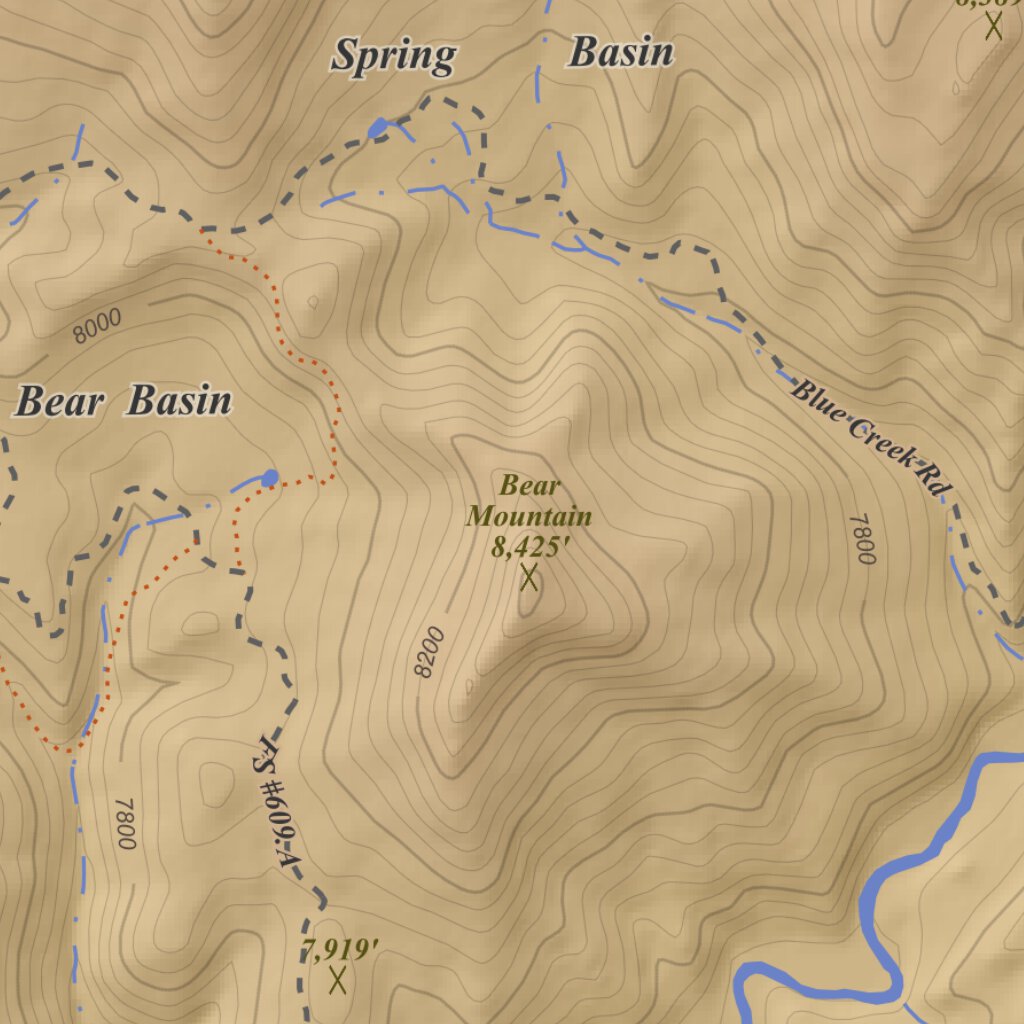 Harris Lake, Colorado 7.5 Minute Topographic Map - Color Hillshade by ...