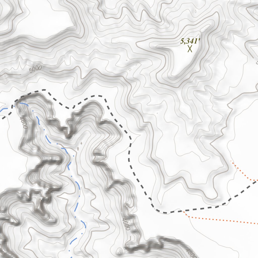Monument Basin, Utah 7.5 Minute Topographic Map by Apogee Mapping, Inc ...