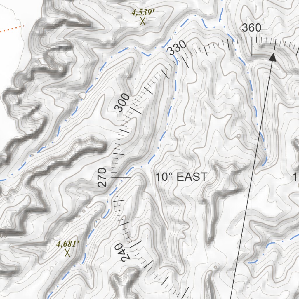 Monument Basin, Utah 7.5 Minute Topographic Map by Apogee Mapping, Inc ...
