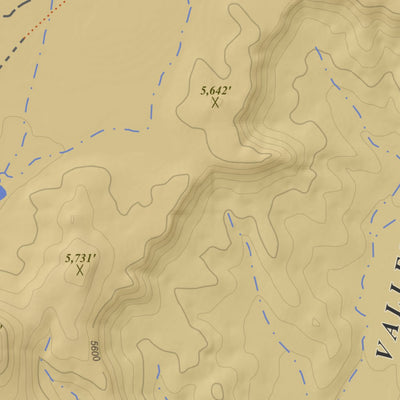 Mount Trumbull NE, Arizona 7.5 Minute Topographic Map - Color Hillshade ...