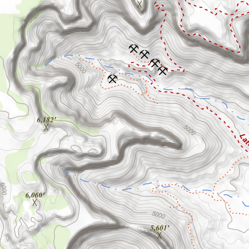 Musselman Arch, Utah 7.5 Minute Topographic Map by Apogee Mapping, Inc ...