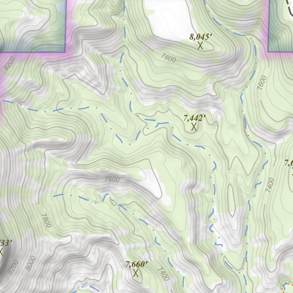 North Mountain, Colorado 7.5 Minute Topographic Map by Apogee Mapping ...