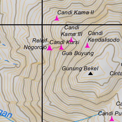 G. Penanggungan Map by Arga Outdoor | Avenza Maps