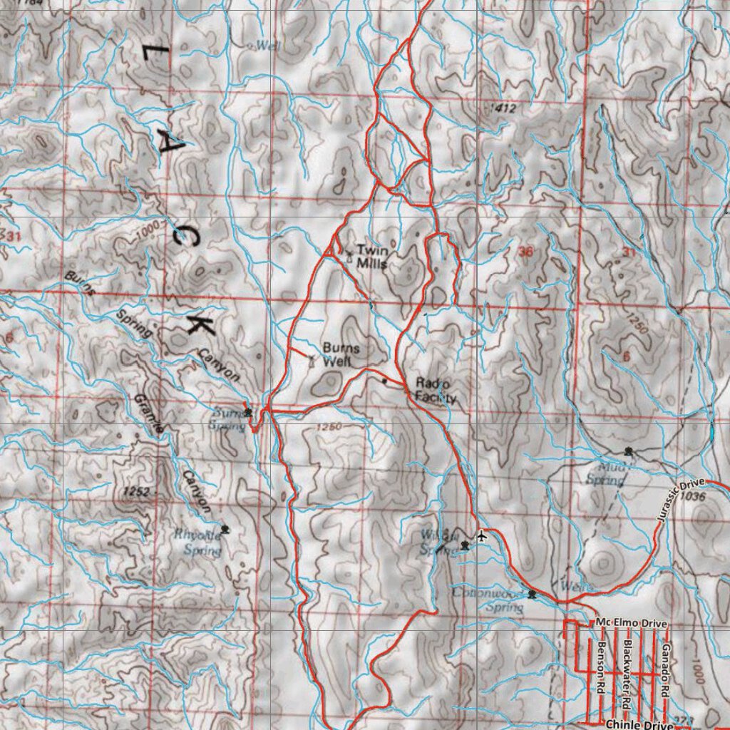 AZ Unit 15BE Antelope Concentrations Map by Arizona HuntData LLC ...