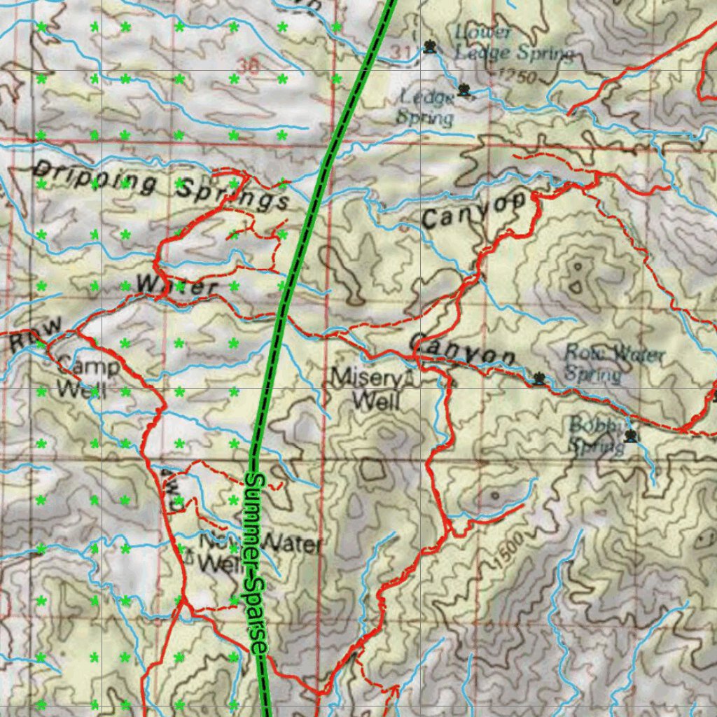 AZ Unit 18A Antelope Concentrations Map by Arizona HuntData LLC ...