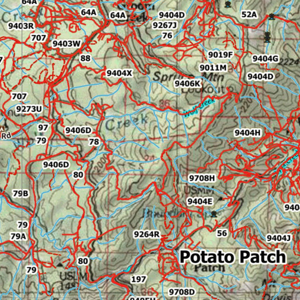 AZ Unit 19A Antelope Concentrations Map by Arizona HuntData LLC ...