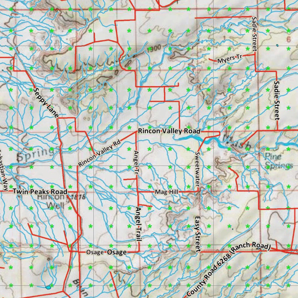 AZ Unit 2B Antelope Concentrations Map by Arizona HuntData LLC | Avenza ...