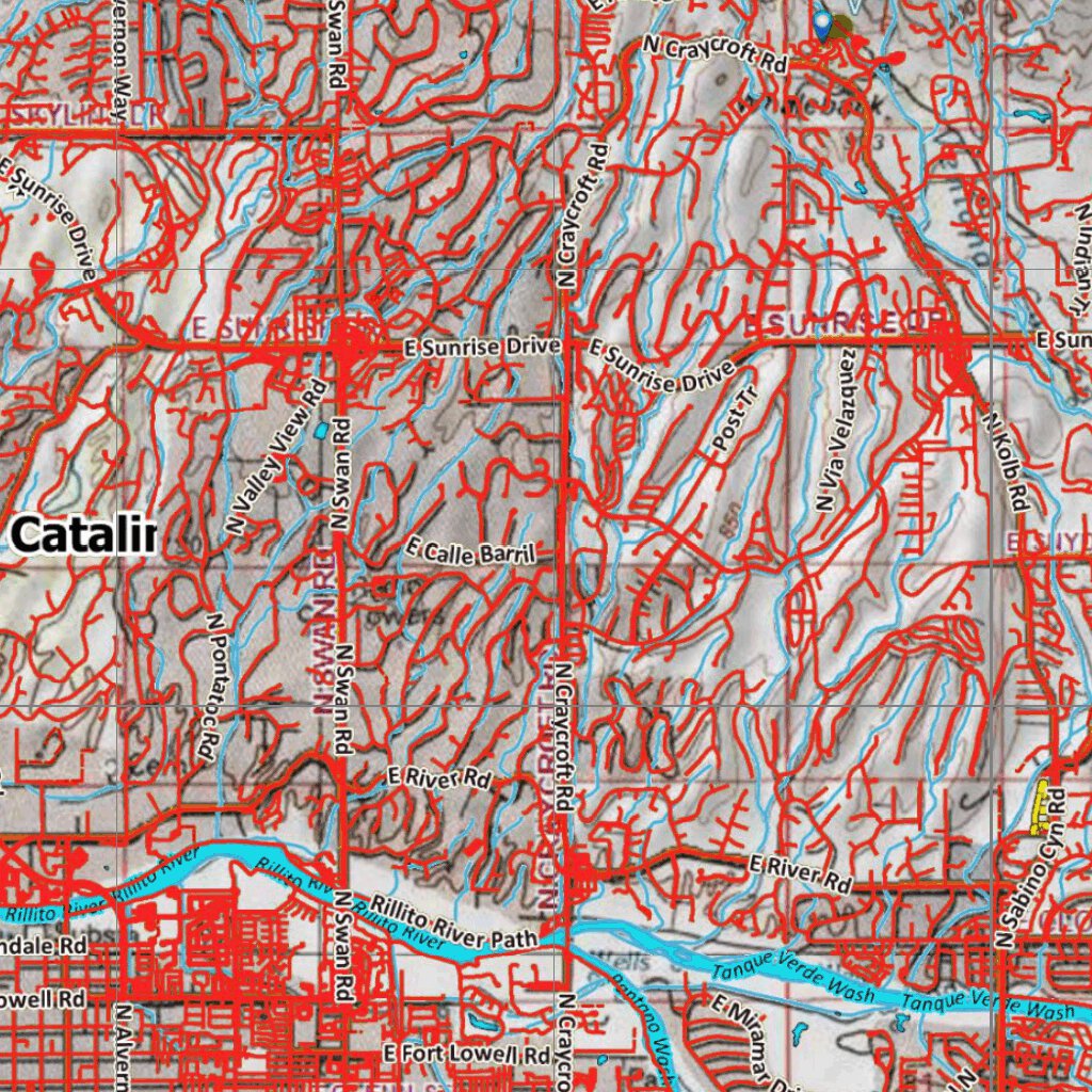 AZ Unit 33 Antelope Concentrations Map by Arizona HuntData LLC | Avenza ...