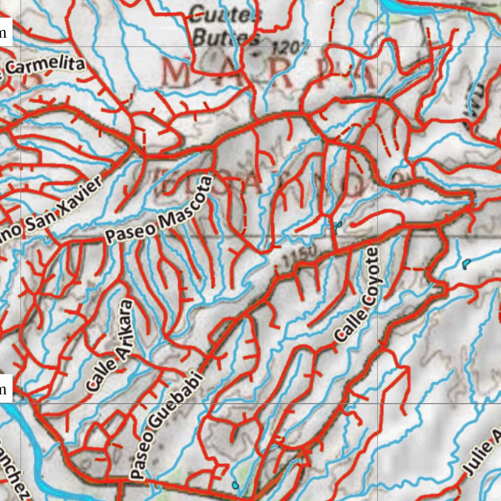 AZ Unit 35B Antelope Concentrations Map by Arizona HuntData LLC ...
