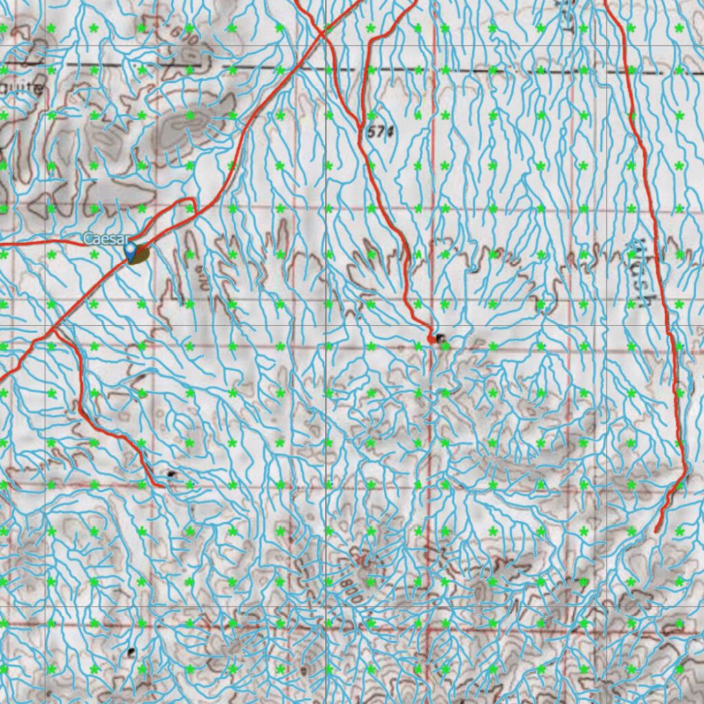 AZ Unit 40A_Mule Deer Concentration Map by Arizona HuntData LLC ...