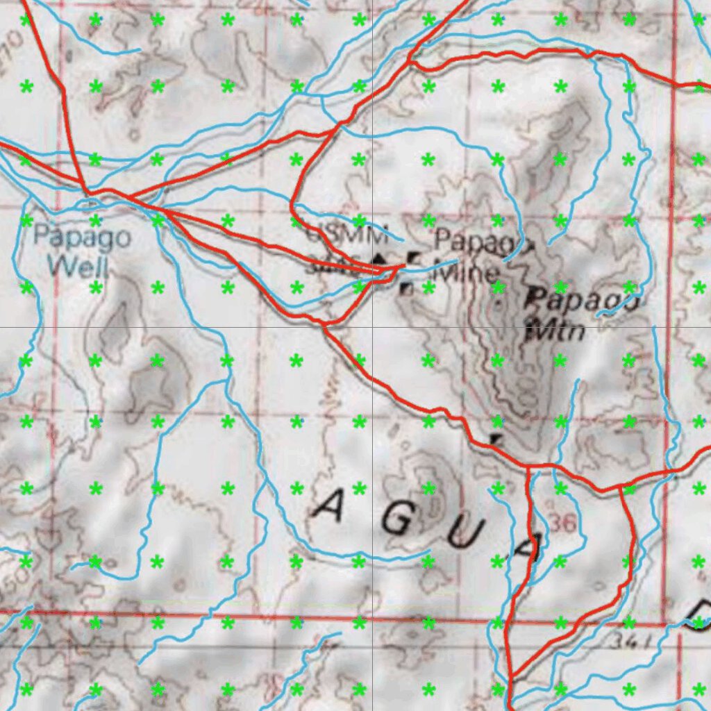 AZ Unit 46A Antelope Concentrations Map by Arizona HuntData LLC ...