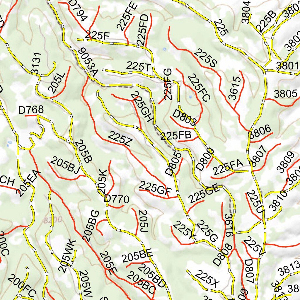 2020 Mangum Fire - Mixed Conifer Stand Delineation Map by Arizona ...