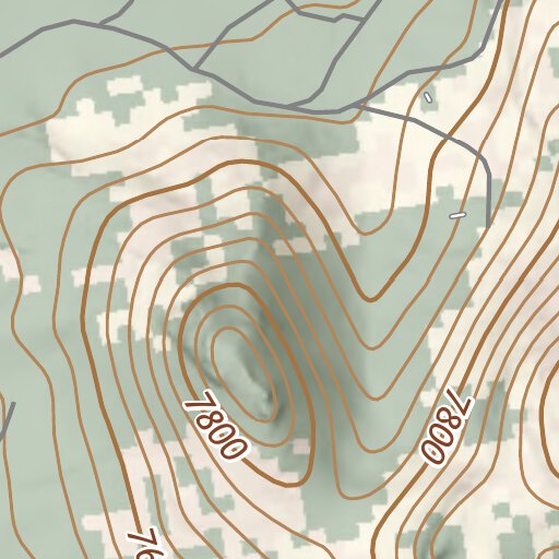 ANST Topo Map 29-1/28-7 Mormon Lake 1 by Arizona Trail Association ...