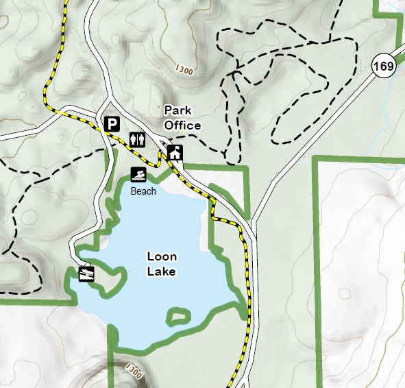 Copper Falls State Park - Ashland County, WI Map by Ashland County ...