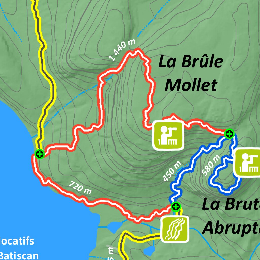 Sentier Petit Batiscan Zec Batiscan-Neilson Map by Association sportive ...