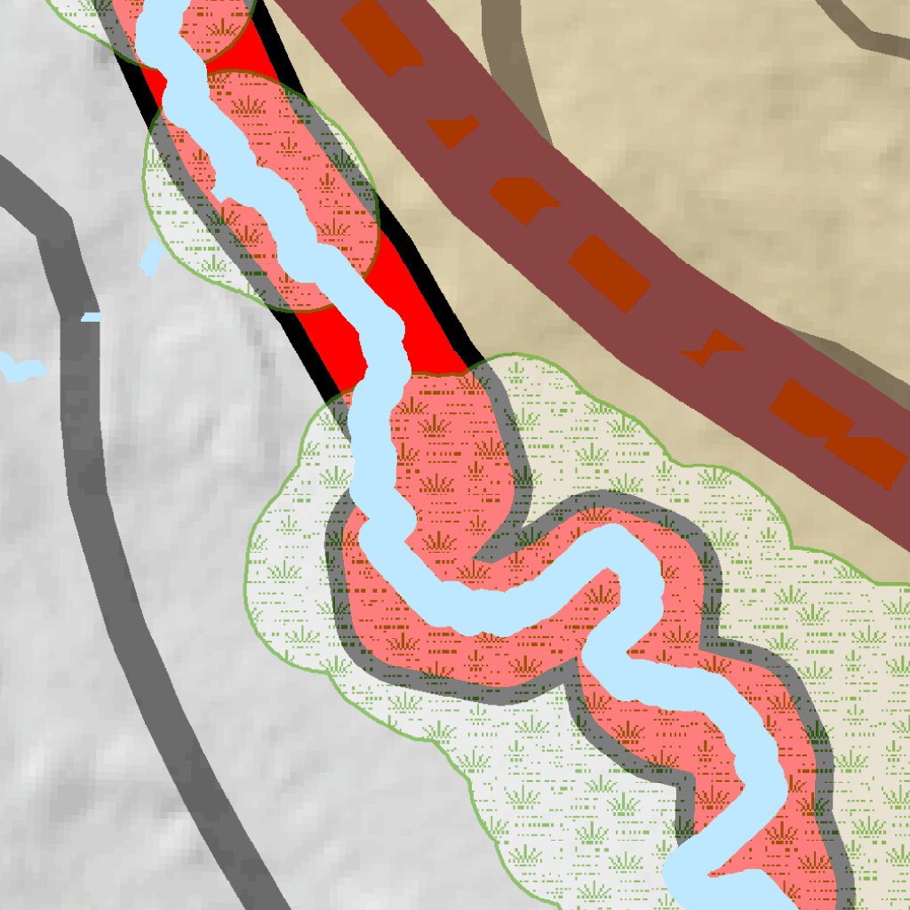 Carte des zones de chasse - Zone ZEC #5 Map by Association sportive ...