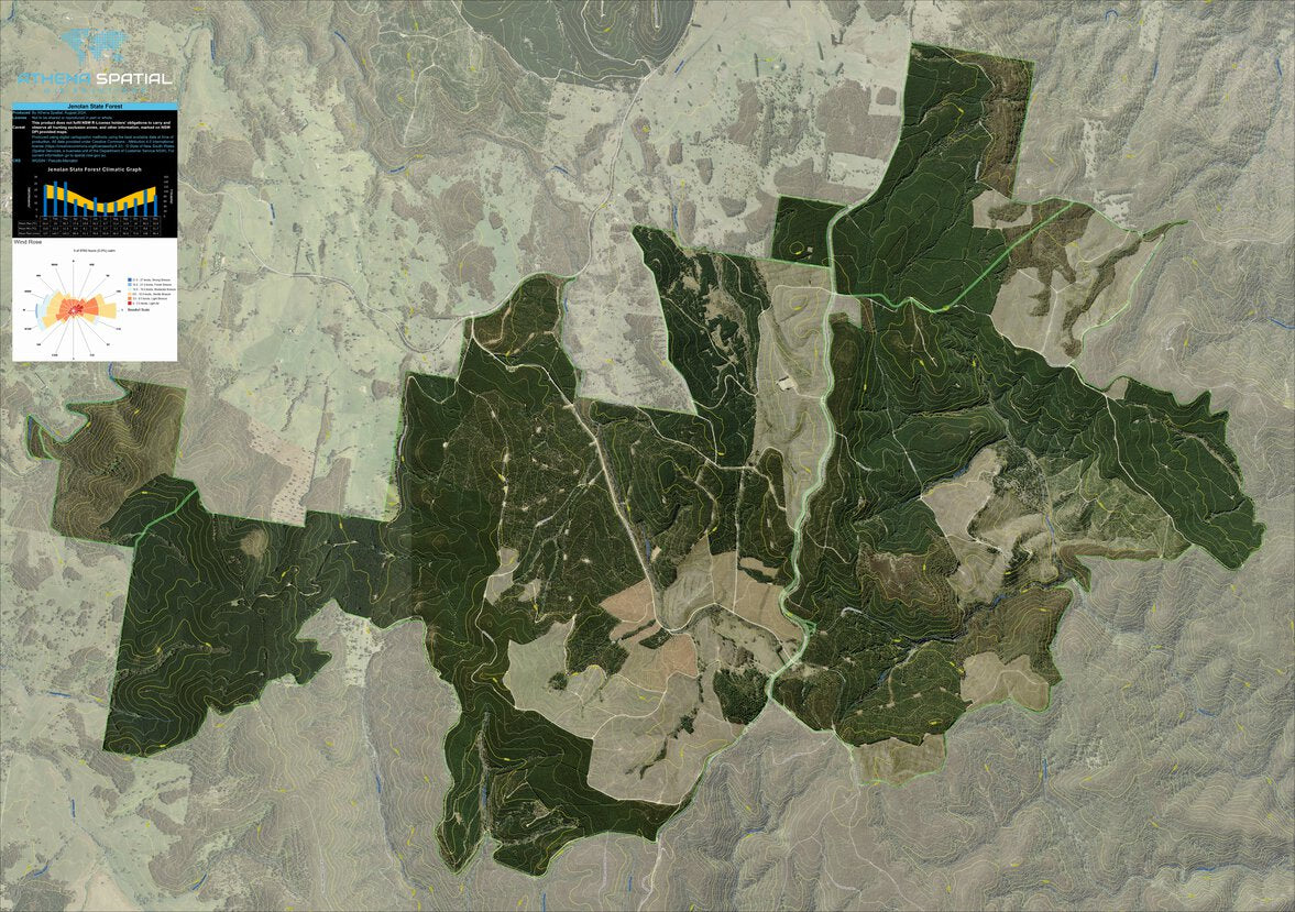 Jenolan State Forest 2024 Map by Athena Spatial | Avenza Maps