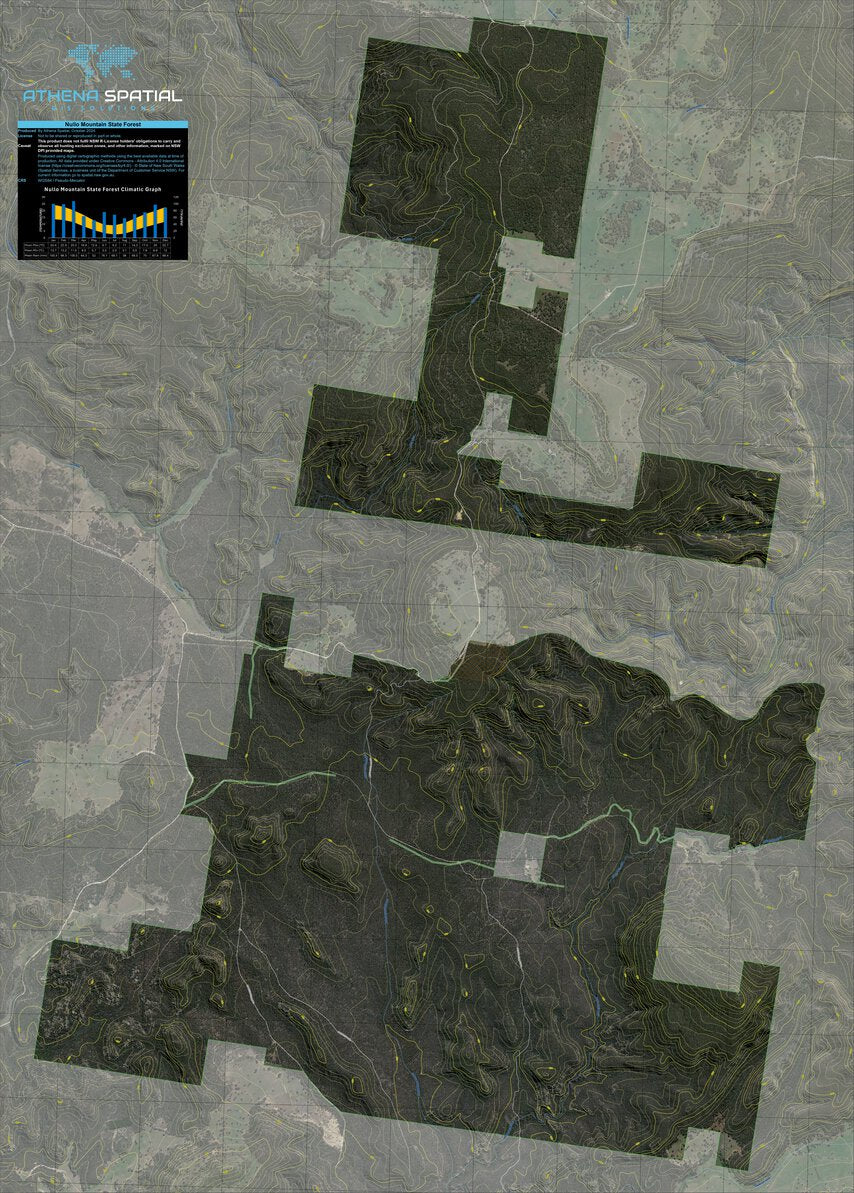 Nullo Mountain State Forest Map by Athena Spatial | Avenza Maps