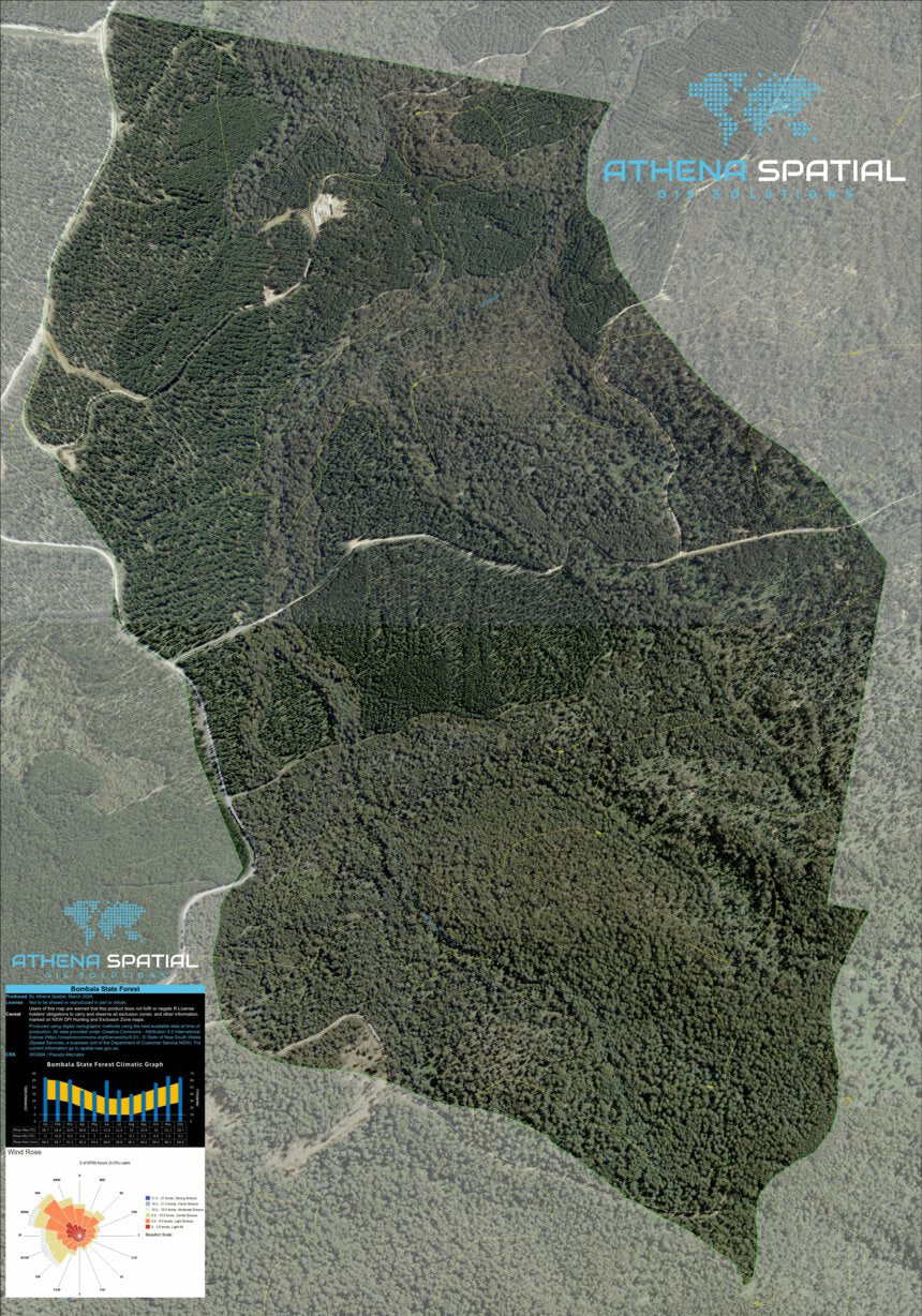 Bombala State Forest 2024 Map by Athena Spatial | Avenza Maps