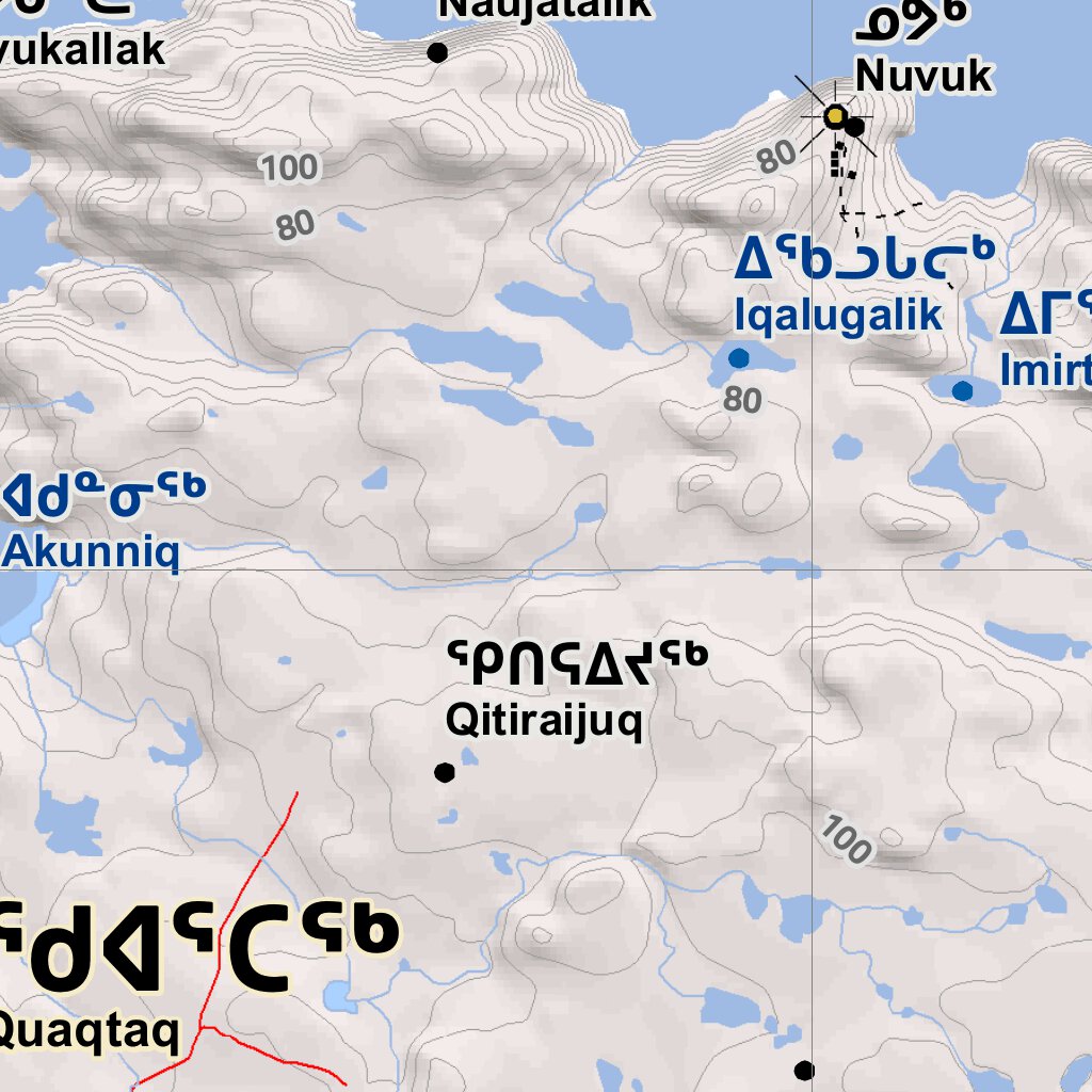 25F Quaqtaq 4 Map by Avataq Cultural Institute | Avenza Maps