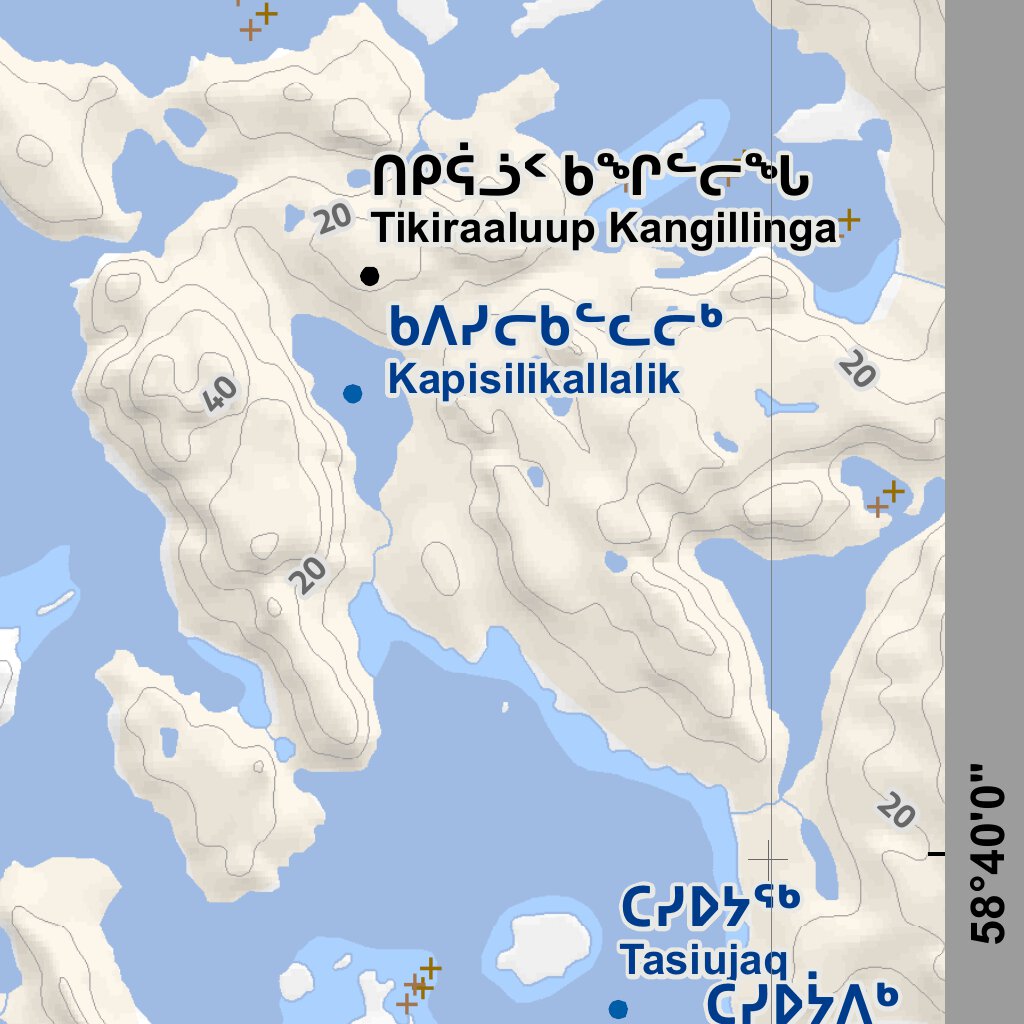 34L Inukjuak 10 Map by Avataq Cultural Institute | Avenza Maps
