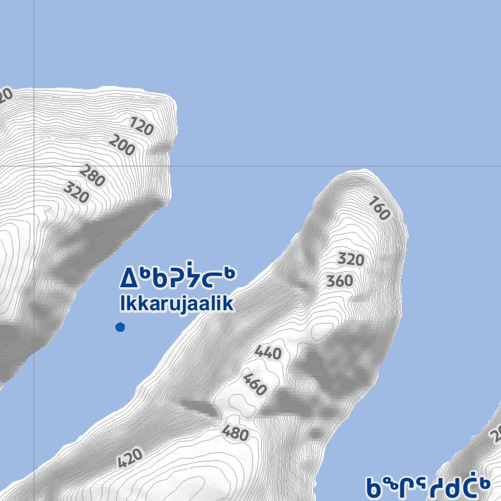 35K Ivujivik 10 Map by Avataq Cultural Institute | Avenza Maps