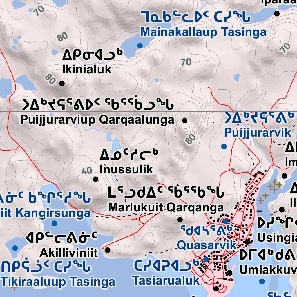 Inukjuak - Community Map by Avataq Cultural Institute | Avenza Maps