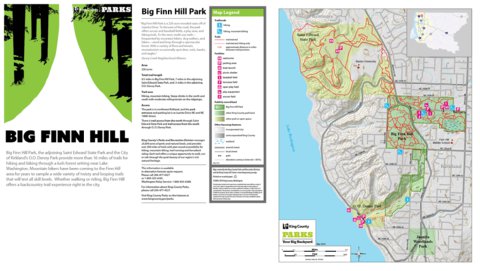 Big Finn Hill Park Map by Avenza Systems Inc. | Avenza Maps