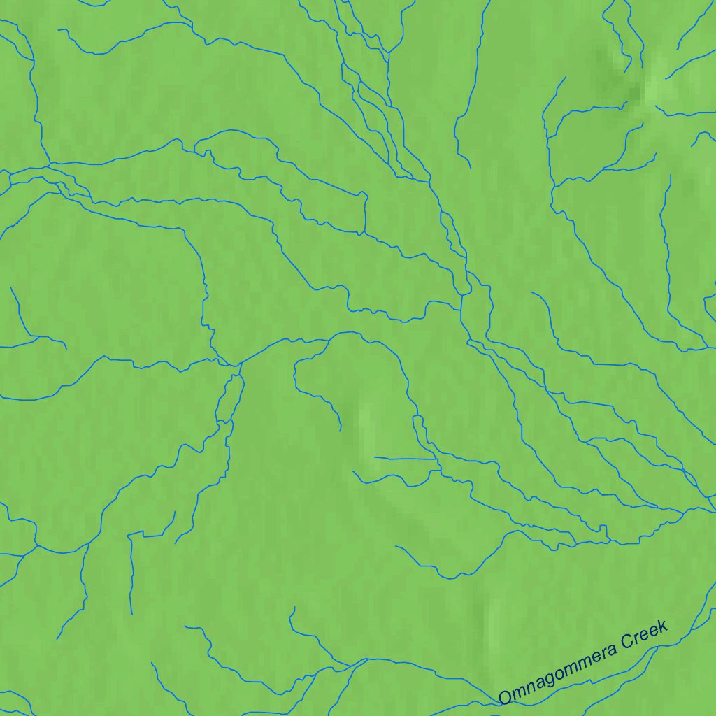 Buncheeda Swamp Map by Avenza Systems Inc. | Avenza Maps