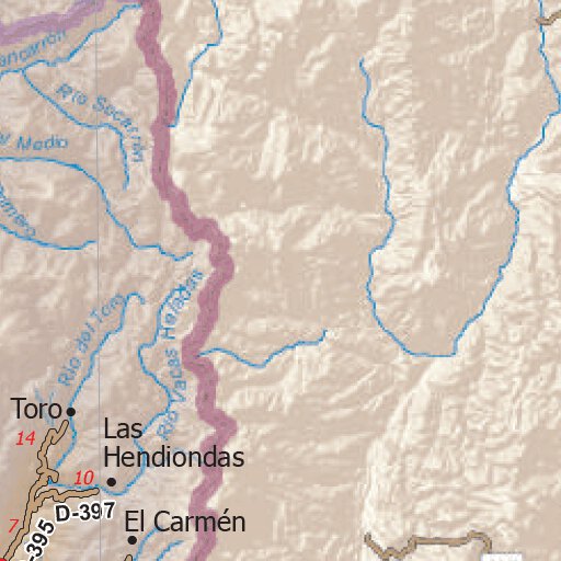 Carta Caminera de Coquimbo Map by Avenza Systems Inc. | Avenza Maps