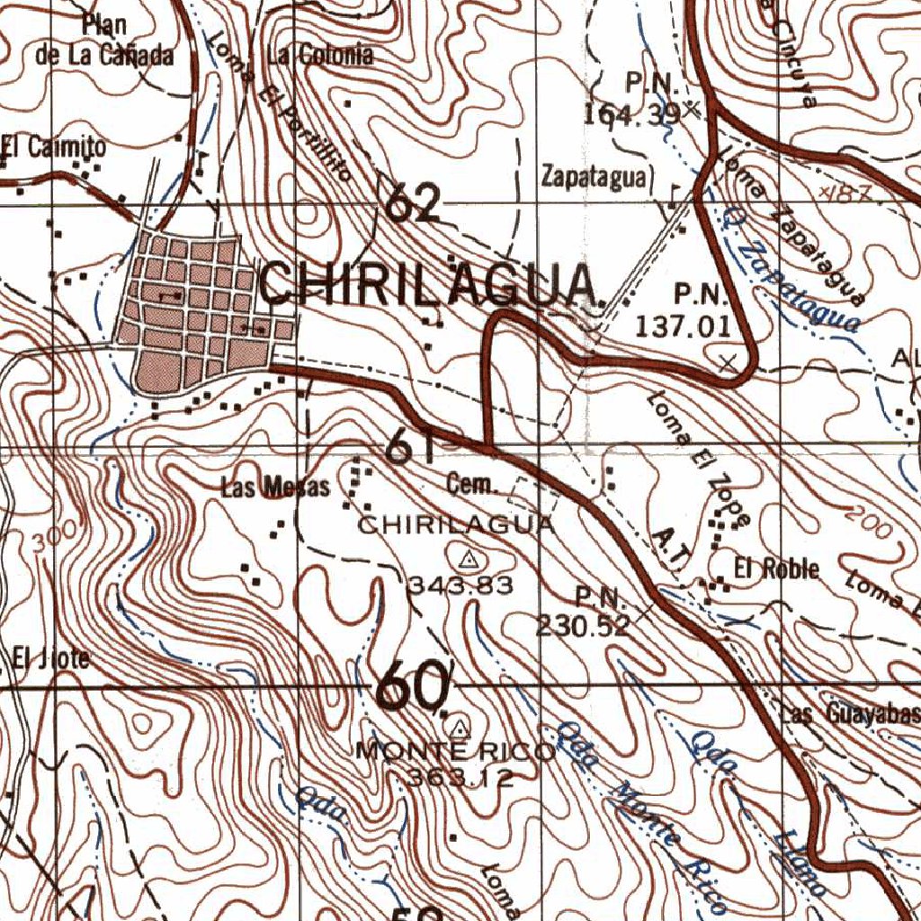 Chirilagua Map by Avenza Systems Inc. | Avenza Maps