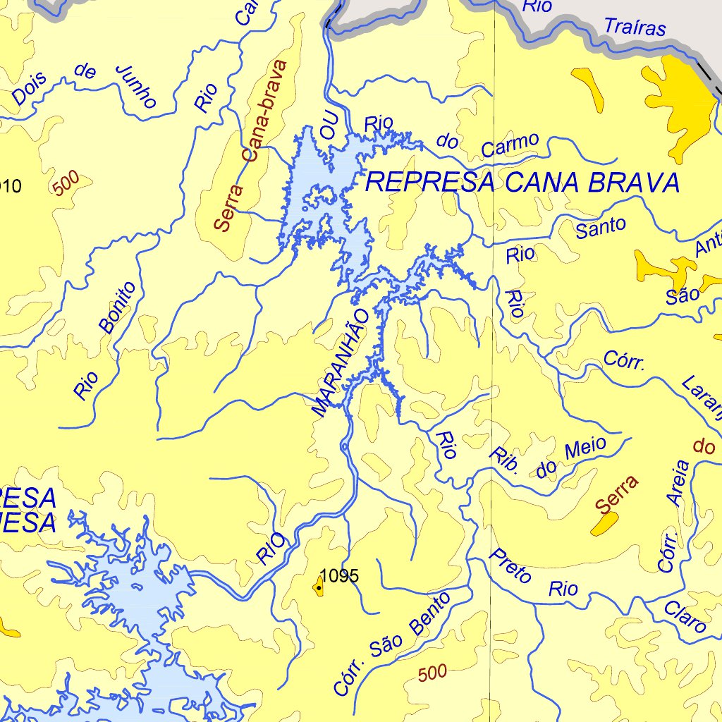 Goiás, Brazil Map by Avenza Systems Inc. | Avenza Maps