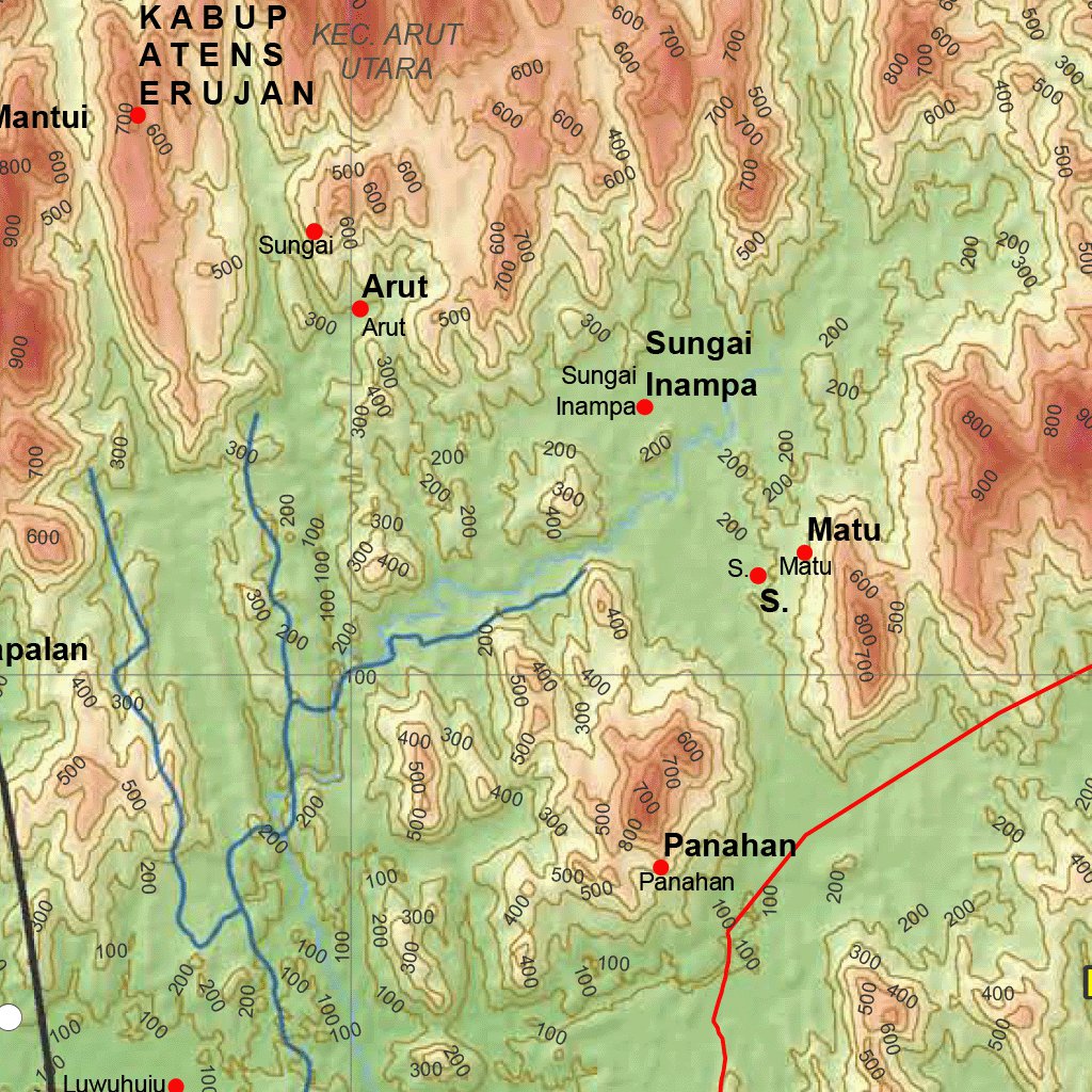 H10: Seruyan District Map by Avenza Systems Inc. | Avenza Maps