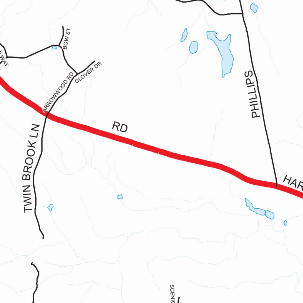 Highway Map of Kent County (Coventry) - Rhode Island by Avenza Systems ...