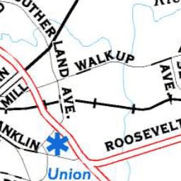 Highway Map of Monroe - North Carolina by Avenza Systems Inc. | Avenza Maps