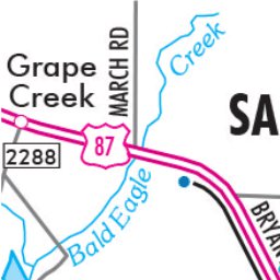 Highway Map of San Angelo - Texas by Avenza Systems Inc. | Avenza Maps