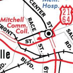 Highway Map of Statesville - North Carolina by Avenza Systems Inc ...